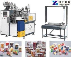 Disposable Cup Making Machine | Paper Cup Forming Machine YG